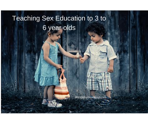 Mommy Mondays Zimbabwe Teaching Sex Education To Years Olds