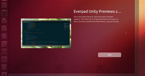 Evernote Ubuntu Client `everpad` Gets Unity Previews Support ~ Web Upd8