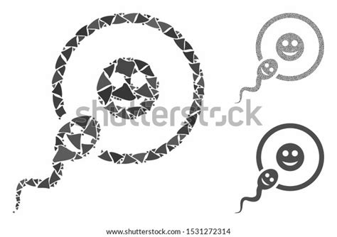 Happy Sperm Insemination Mosaic Rough Items Stock Vector Royalty Free 1531272314 Shutterstock