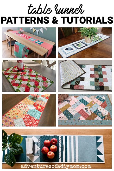 55 Table Runner Quilt Patterns — Adventures Of A Diy Mom
