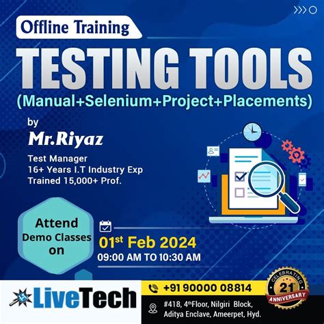Livetech Qa On Linkedin Livetech Testingtools Java Selenium Riyaz