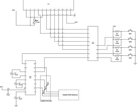 Finger Print Based Electronic Voting Machine ~ Electronics Projects
