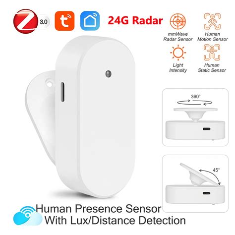 Tuya Wifi Zigbee Smart Human Presence Detector Millimeter Wave Radar D Ezlo Property Empowered