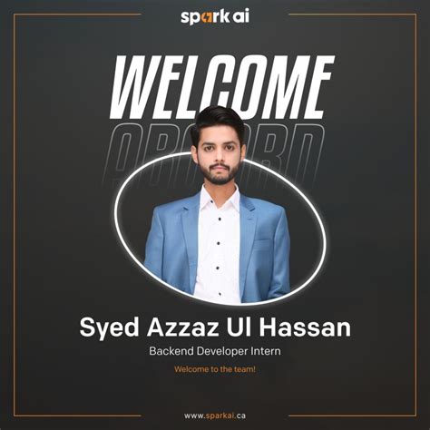 Syed Azzaz Ul Hassan On Linkedin Backenddeveloper Sparkai