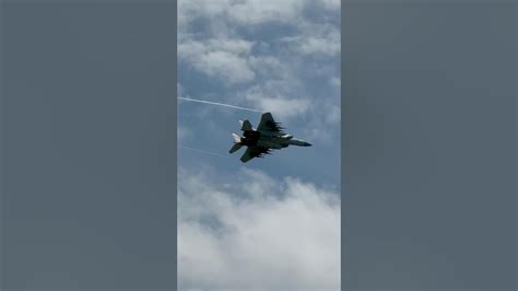 F 15qa Advanced Eagle Performing Awesome Maneuvers Shorts F15qa