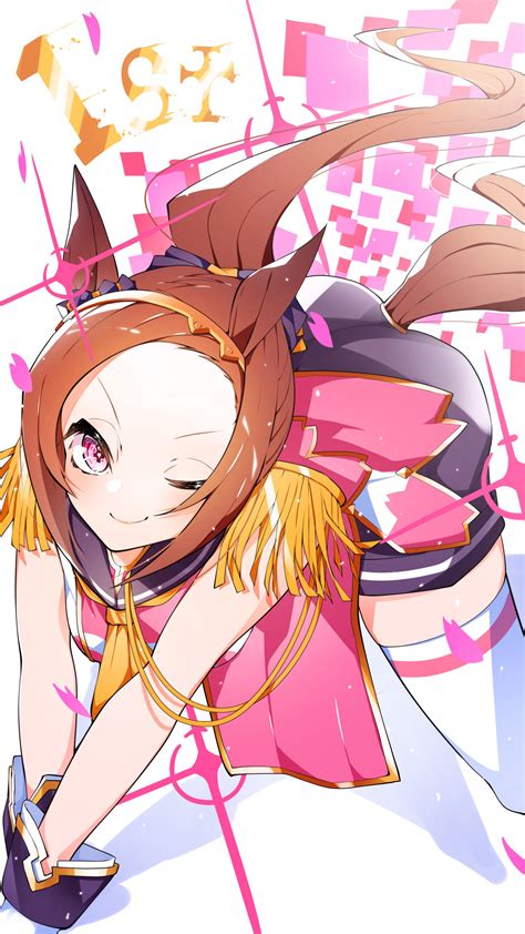 배경 화면 애니메이션 소녀들 Uma Musume Pretty Derby horse girls 동물 귀 Sakura Bakushin O Uma Musume 긴