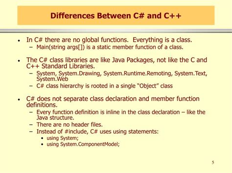 PPT C Programming Language Overview PowerPoint Presentation Free