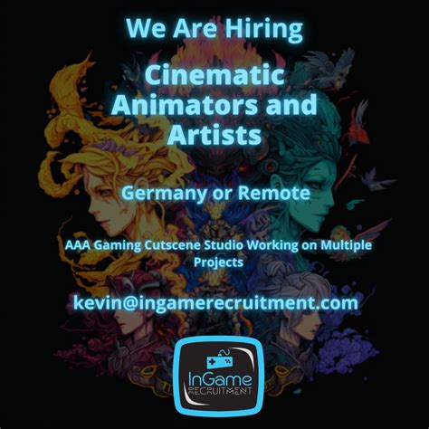 Kevin Baker On Linkedin Gamesindustry Gamedevjobs Cinematics