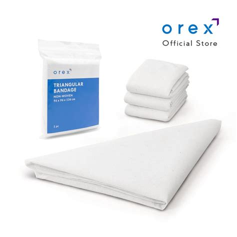 Orex Triangular Bandage 96x96x136cm 1 Pc Shopee Philippines