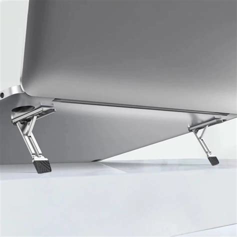 Подставка для ноутбука планшета Bodasan складная регулируемая ультратонкая 2 шт P26 фото