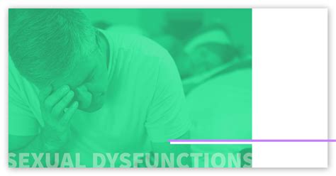 Sexual Dysfunctions Webshrink