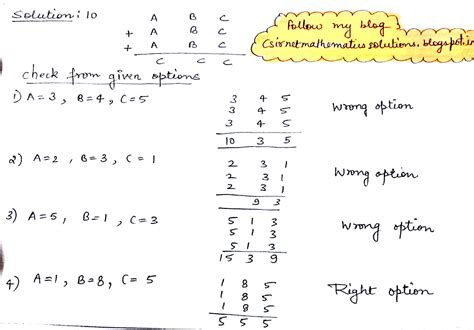 CSIR Net Mathematics Solutions Csir Net Jrf Question Paper June 2017