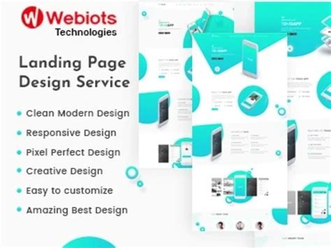 Professional Landing Page With Modern And Responsive Design Upwork