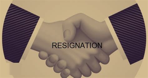 STANDARD OPERATING PROCEDURE FOR RESIGNATION PROCEDURE Research SOP