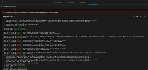 Addon Logs Load Very Slowly Error Retrieving Logs Networkerror When Attempting To Fetch