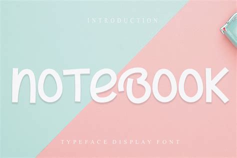 Notebook Font Hey Fonts