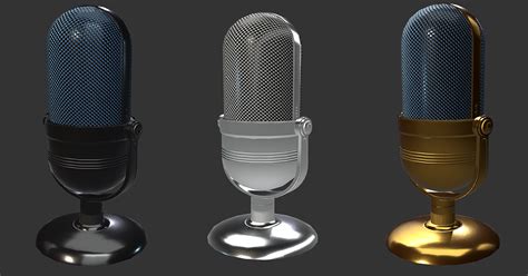 Microphone 3d Unity Asset Store