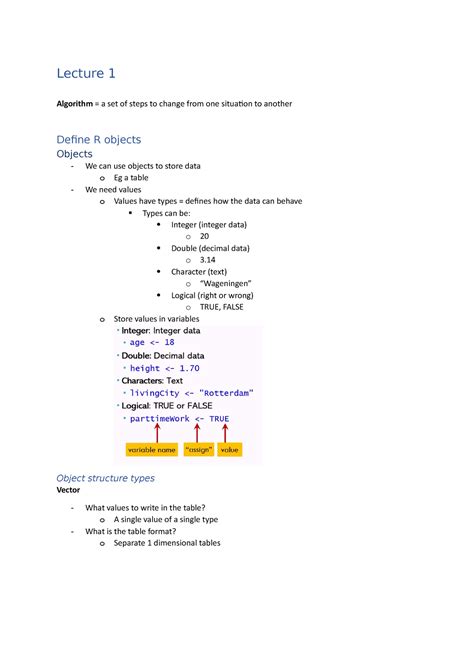 Colleges Data Structures Lecture 1 Algorithm A Set Of Steps To