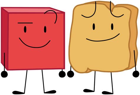 Blocky And Woody From Battle For Dream Island By Skinnybeans17 On Deviantart
