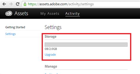 Creative Cloud File Storage And Quota