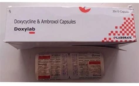 Doxycycline And Ambroxol Capsules Exporter From Nagpur