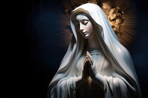 Premium Ai Image Virgin Mary Mother Of Jesus Christ Cristianity Faith Religion Concept