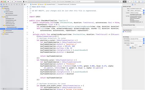 Flow Understanding The Xcode Project For Custom Buttons
