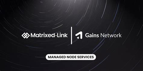 matrixed link 1 year as a chainlink node operator by matrixed link medium