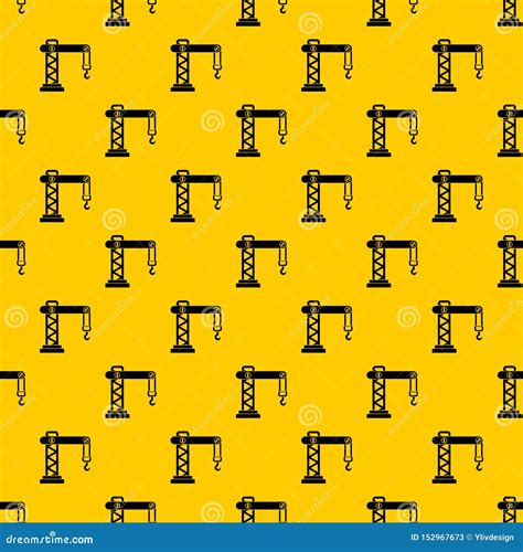 Crane Pattern Vector Stock Vector Illustration Of Industrial 152967673