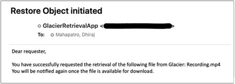 Orchestrating Amazon S3 Glacier Deep Archive Object Retrieval Using Aws Step Functions Aws