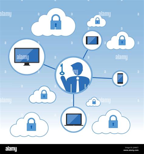 Big Data Cloud Computing Concept Stock Vector Image And Art Alamy