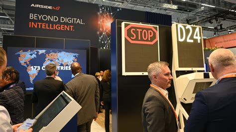 Pte Day 1 Adb Safegate Demonstrates Visual Docking Guidance Systems Passenger Terminal Today