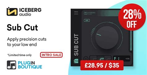 Iceberg Audio Sub Cut Intro Sale 28 Off 👍 R Plugindeals