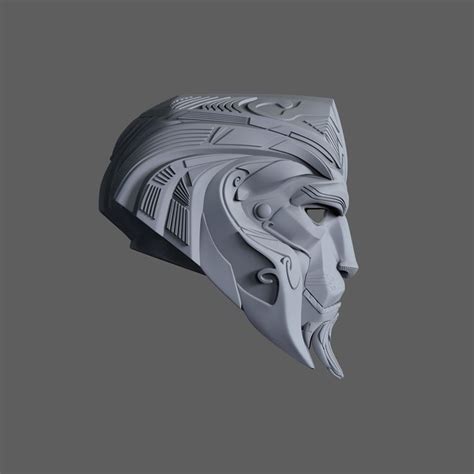 Artstation Anduin Wrynn Wow Battle For Azeroth Helmet For Cosplay Suit Wladimir Kovalenko