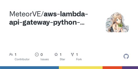 Github Meteorveaws Lambda Api Gateway Python Tutorial