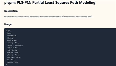 R数据分析:pls结构方程模型介绍,论文报告方法和实际操作 知乎 R数据分析:pls结构方程模型介绍,论文报告方法和实际操作 知乎