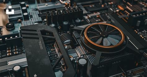 컴퓨터 마더보드 클로즈업 사진 Unsplash의 무료 텍스처 이미지