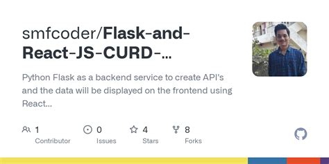GitHub Smfcoder Flask And React JS CURD Operations Using API Building MySql Database Python