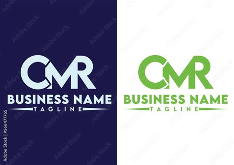 Letter Cmr Logo Design Vector Template Cmr Logo Stock Vector Adobe Stock
