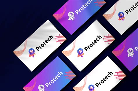 Protech Logo Brand Identity Design Behance