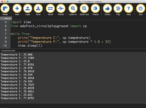 Temperature Circuitpython Made Easy On Circuit Playground Express And