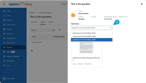 How To See A Users Previous Attempts At The Same Assignment In