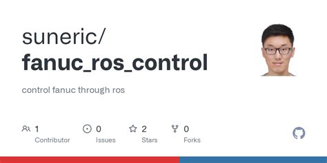 GitHub Suneric Fanuc Ros Control Control Fanuc Through Ros
