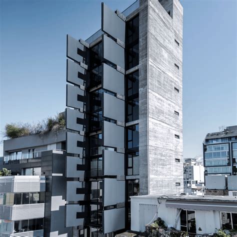 Sliding Walls Animate The Facade Of Fouad Samara Architects Modulofts