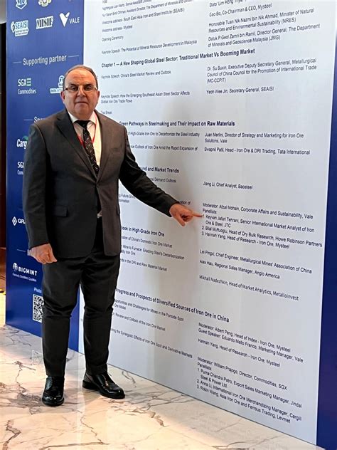 Keyvan Jafari Tehrani On Linkedin Asia Iron Ore Summit 2024 In Kl