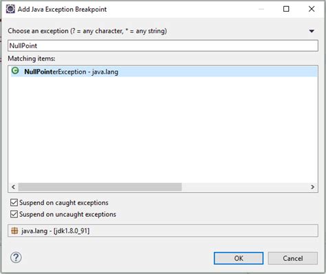 Eclipse Tips Exception Breakpoints By Sanket Meghani Medium