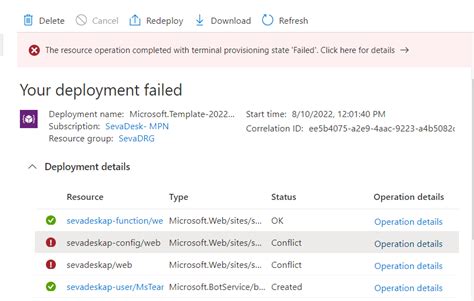 Arm Deployment Issue With Conficlt · Issue 179 · Officedevmicrosoft Teams Apps Faqplus · Github