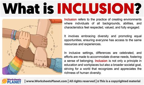 What Is Inclusion
