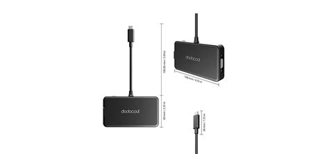 7 In 1 Multifunction USB C Hub Dodocool Com
