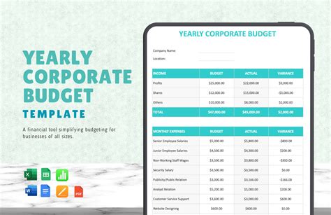 Editable Planners Yearly Templates In Excel To Download